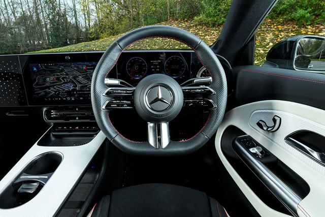 Mercedes-Benz CLA Electric (2026) boot space & practicality