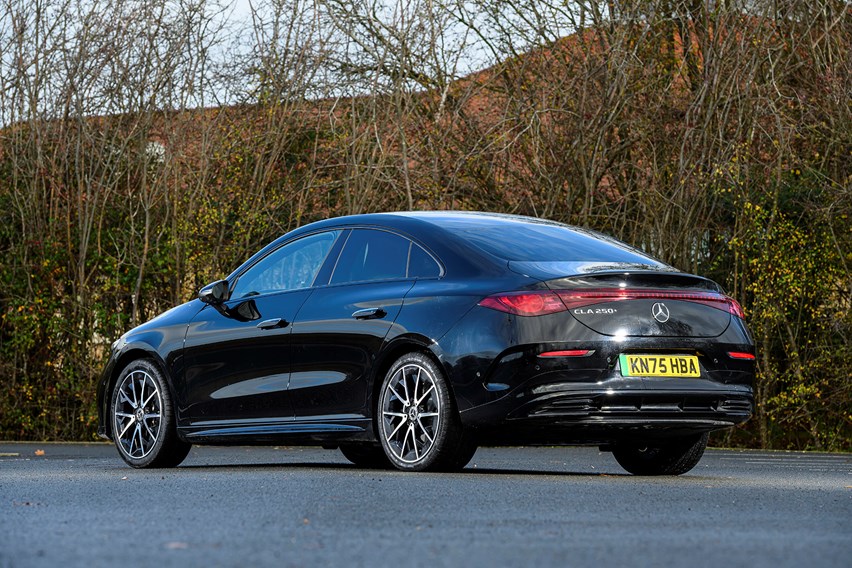 Mercedes-Benz CLA Electric (2026) boot space & practicality