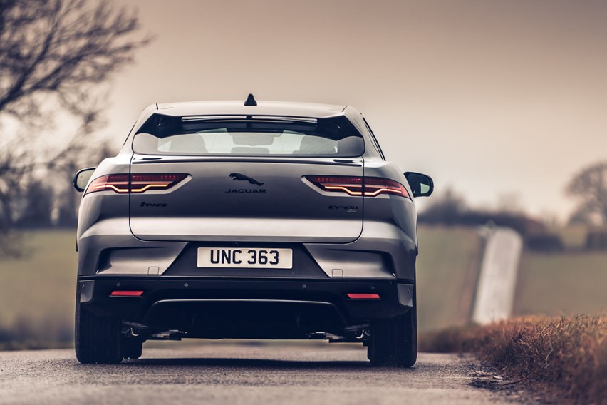 Used Jaguar I-Pace SUV (2018 - 2025) boot space & practicality