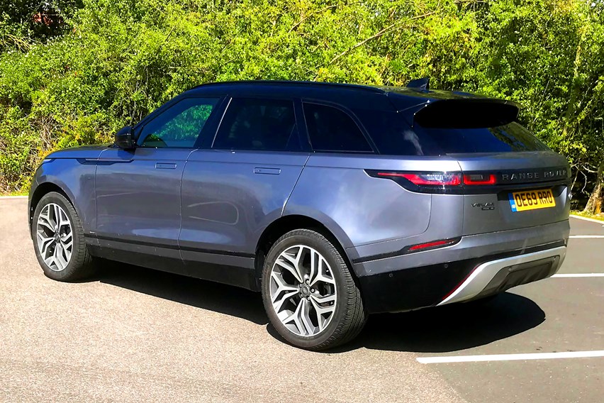 Range Rover Velar (2025) boot space & practicality