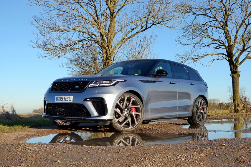 Range Rover Velar (2025) boot space & practicality