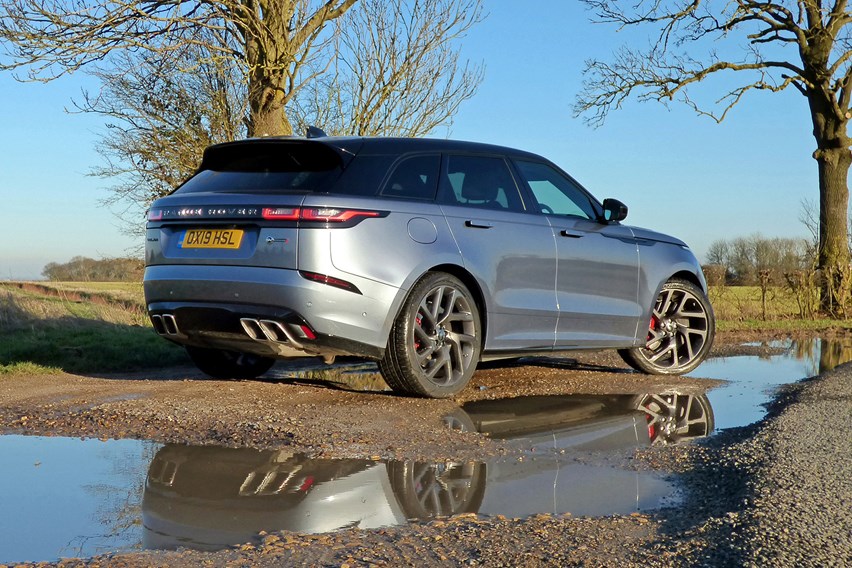 Range Rover Velar (2025) boot space & practicality