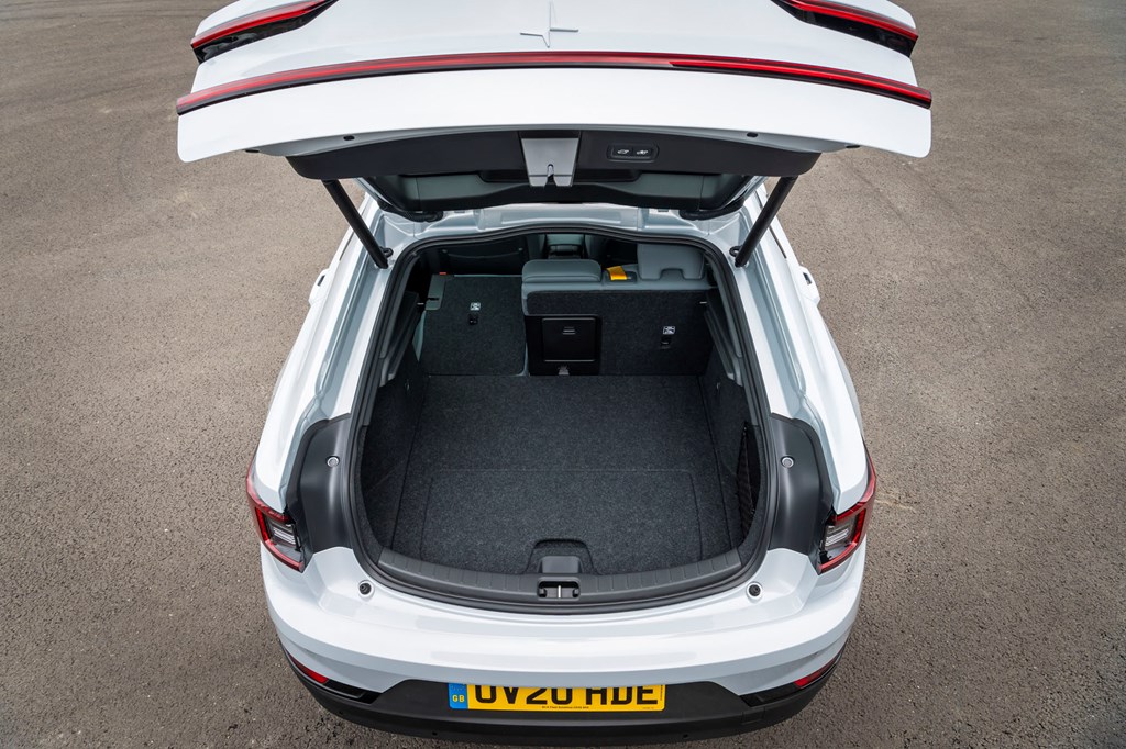 Polestar 2 (2023) boot space & practicality
