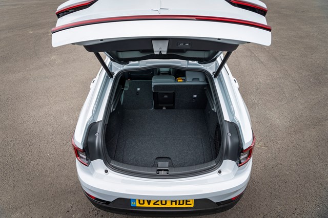Polestar 2 (2023) boot space & practicality