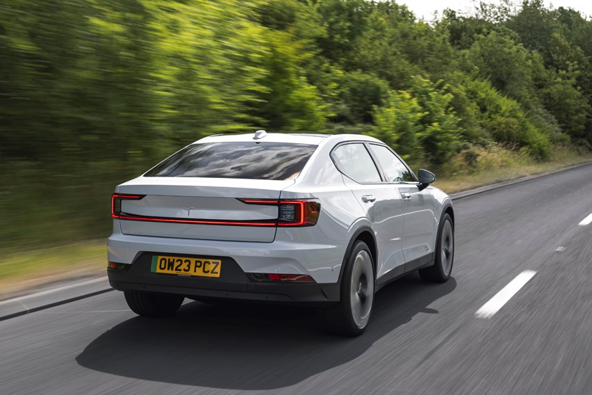 Polestar 2 (2025) boot space & practicality