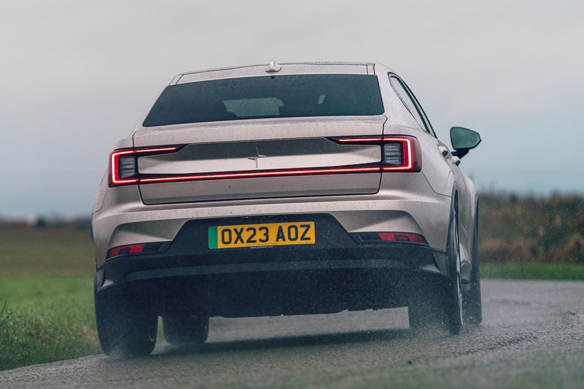 Polestar 2 (2025) boot space & practicality