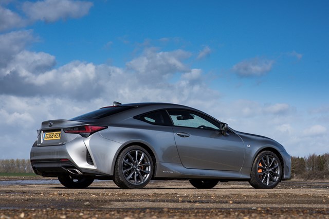 Used Lexus RC Coupe (2015 - 2020) boot space & practicality