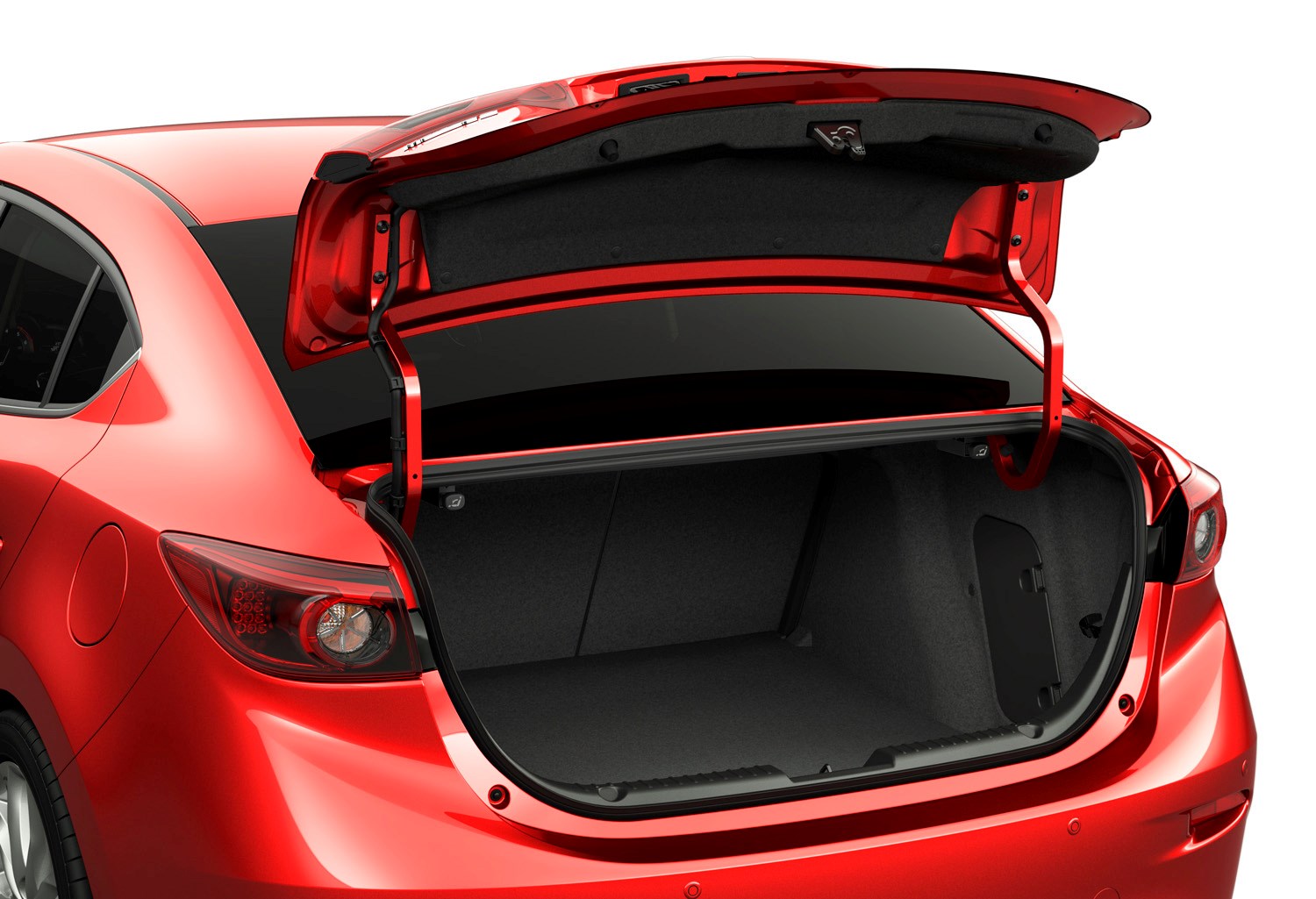 Used Mazda 3 Fastback (2013 - 2018) boot space & practicality