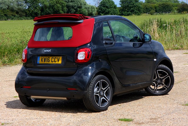 Used Smart Fortwo Cabriolet (2016 - 2019) boot space & practicality