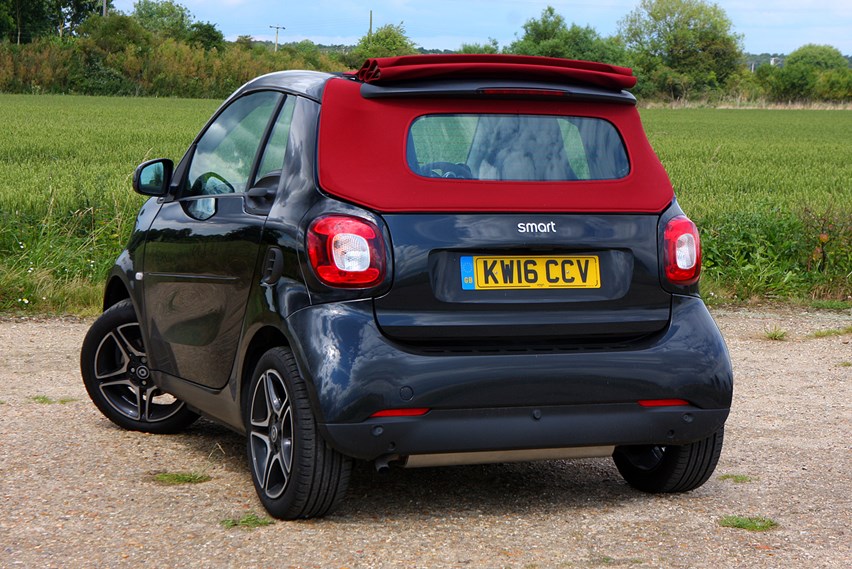 Used Smart Fortwo Cabriolet (2016 - 2019) boot space & practicality