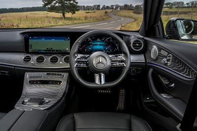 Mercedes-Benz E-Class (2023) boot space & practicality | Parkers