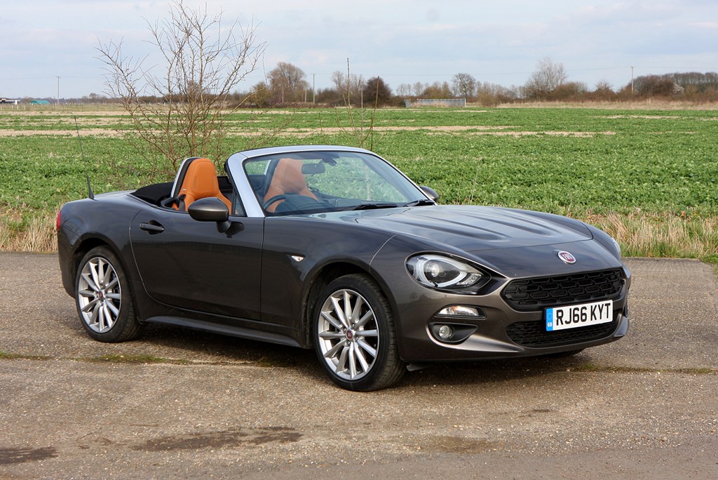 Used Fiat 124 Spider Convertible (2016 - 2019) boot space & practicality
