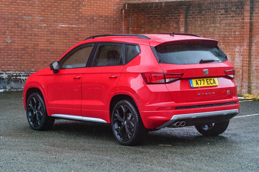 SEAT Ateca (2025) boot space & practicality