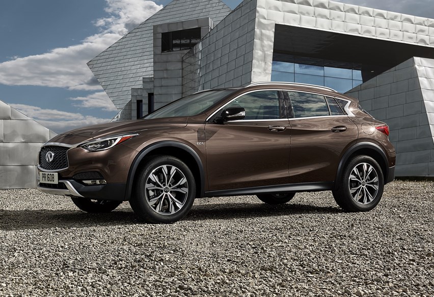 Used Infiniti QX30 SUV (2016 - 2020) boot space & practicality