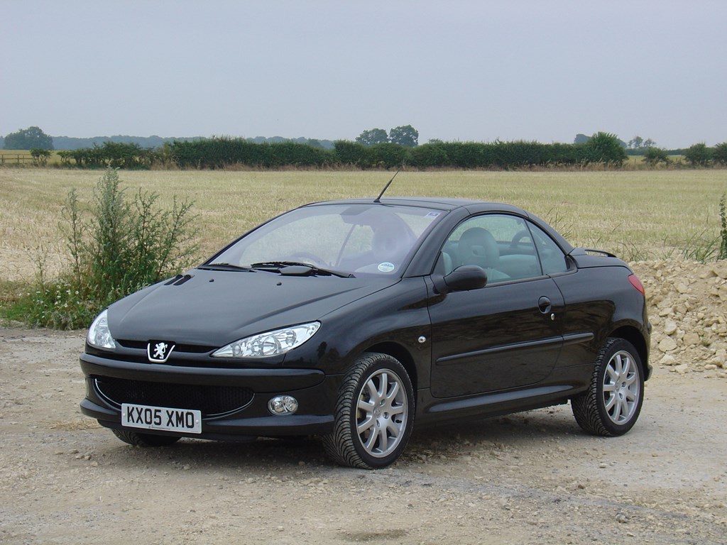 Used Peugeot 206 Coupe Cabriolet (2001 - 2007) boot space & practicality