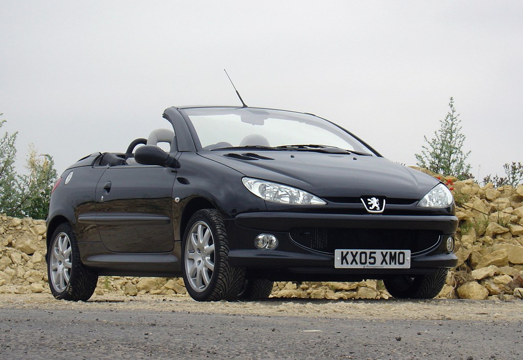 Used Peugeot 206 Coupe Cabriolet (2001 - 2007) boot space & practicality