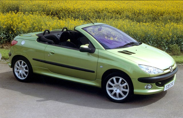 Used Peugeot 206 Coupe Cabriolet (2001 - 2007) boot space & practicality