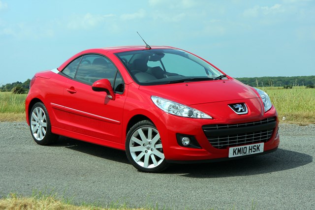 Used Peugeot 207 CC (2007 - 2014) boot space & practicality