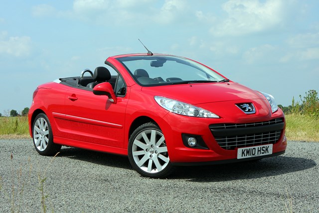 Used Peugeot 207 CC (2007 - 2014) boot space & practicality