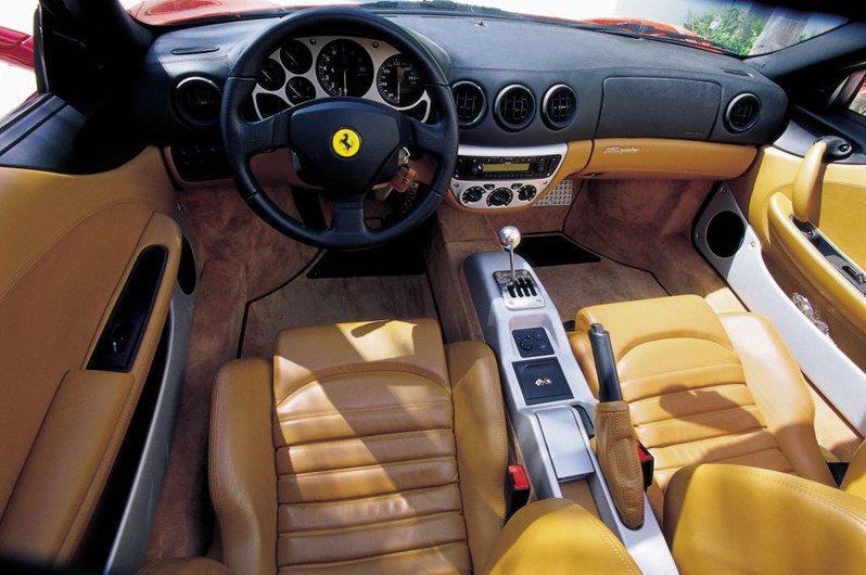 Used Ferrari 360 Spider (2000 - 2004) interior