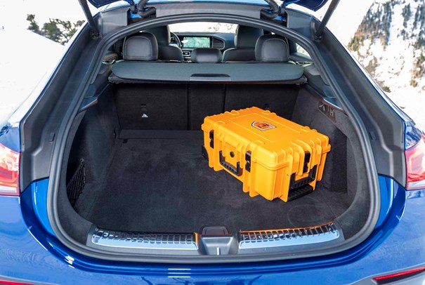 Mercedes-Benz GLE Coupe (2024) boot space & practicality