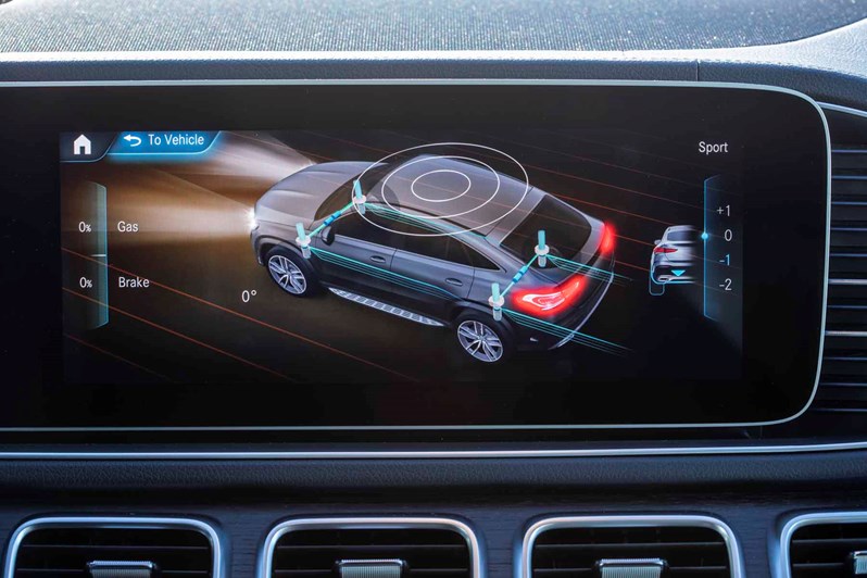 Mercedes-Benz GLE Coupe (2024) boot space & practicality