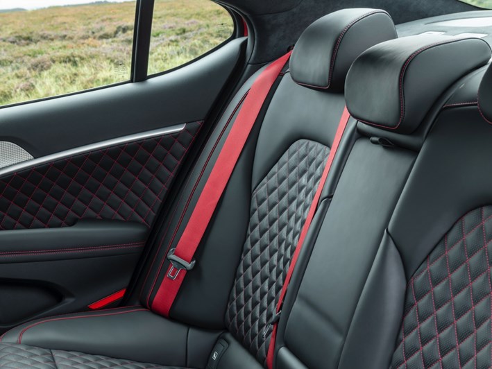 Used Genesis G70 Saloon (2021 - 2024) boot space & practicality