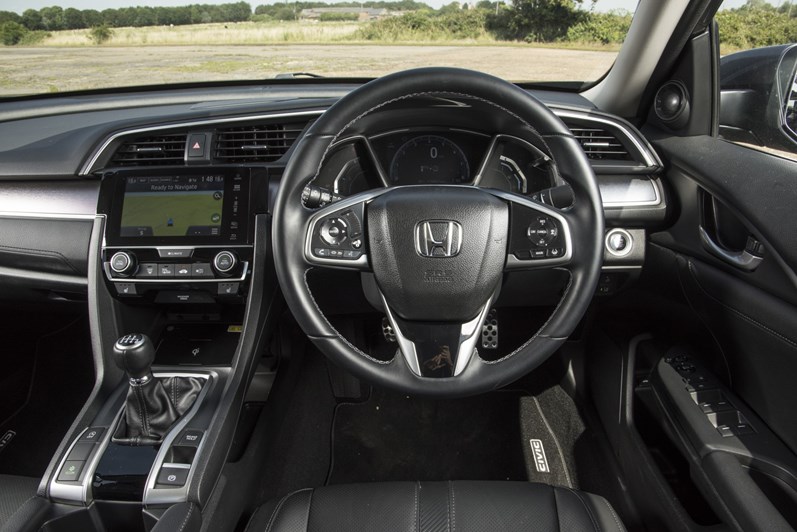 Used Honda Civic Saloon (2018 - 2020) interior